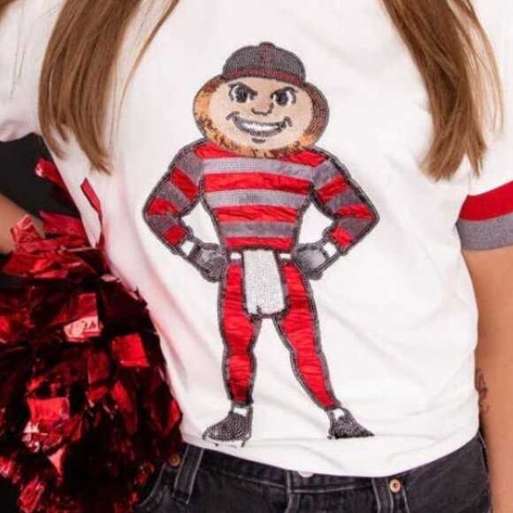 Brianna Cannon | Tops | Nwt Ohio State Buckeyes Brianna Cannon Sparkle ...